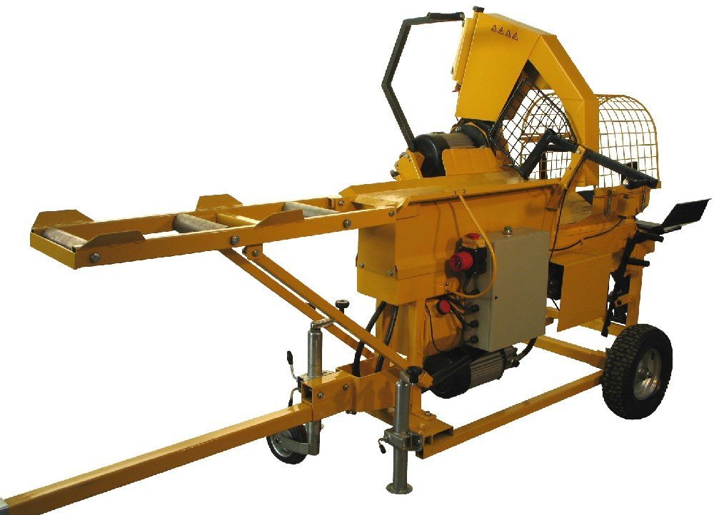 Säge-Spaltautomat - Energie Holz Heizung